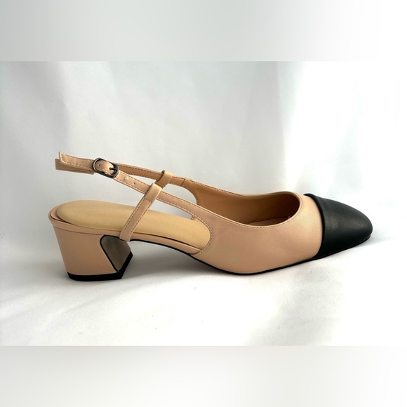 Eldof | Shoes | Tan And Black Slingbacks | Poshmark